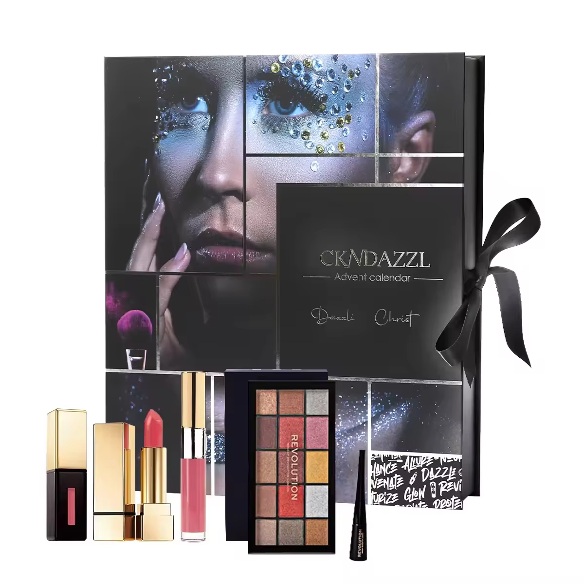 Customized Luxury Calendar Black Fashion Trend Gift Box Cardboard ...